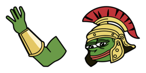 Kekius Maximus Meme Cursor - Memes Cursors - Sweezy Cursors