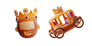 King & Carriage 3D Cursor - Sweezy Custom Cursors