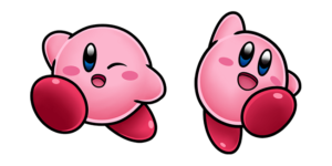 Kirby Cursor - Cool Games Cursors - Sweezy Custom Cursors