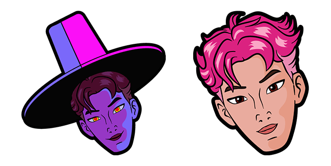 KPop Demon Hunters Saja Boys Lightstick Animated Cursor - Sweezy Custom Cursors