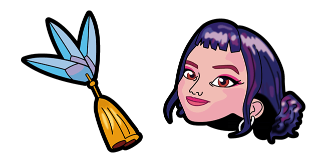 Kpop Demon Hunters Rumi & Sword Cursor - Sweezy Cursors