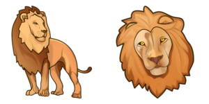 Lion Cursor - Animal Cursor - Sweezy Custom Cursors