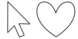 Love Heart Windows Cursor - Sweezy Custom Cursors