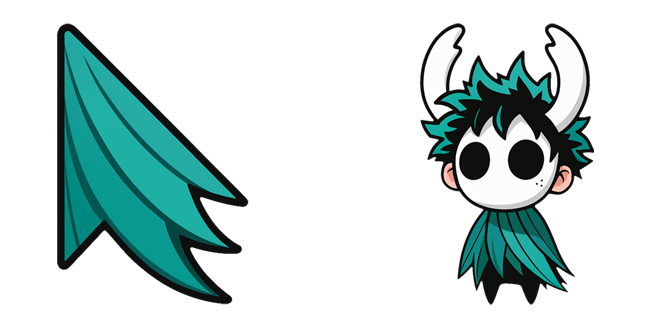 MHA x Hollow Knight Deku Cursor - MHA Cursors - Sweezy Cursors