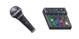 Microphone & Sound Mixer 3D Cursor - Sweezy Custom Cursors