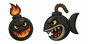 Military Shark Bomb Cursor - Windows Cursors - Sweezy Cursors