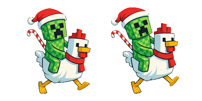 Minecraft Movie Steve & Pickaxe Animated Cursor - Sweezy Cursors