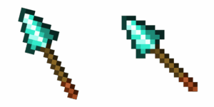 Minecraft Diamond Spear Cursor - Windows Cursors - Sweezy