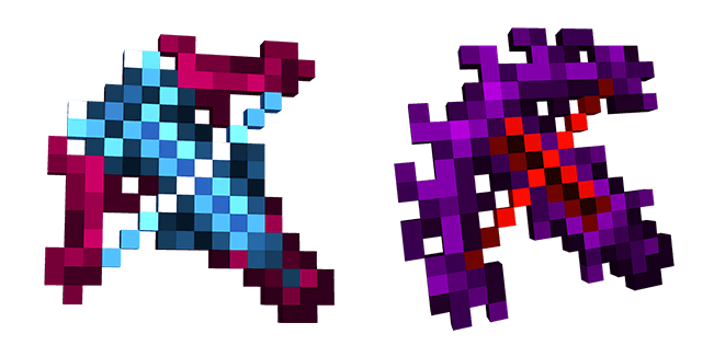 Minecraft Dungeons Soul Hunter & Corrupted Crossbow Cursor - Sweezy ...