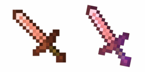 Minecraft Diamond Sword Cursor - Minecraft Cursors - Sweezy Cursor