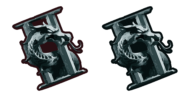 Mortal Kombat Cursor with Scorpion & Kunai - Sweezy Custom Cursors