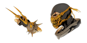 Mortal Kombat Cursor with Scorpion & Kunai - Sweezy Custom Cursors