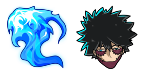 My Hero Academia Dabi Cursor - Cool MHA Anime Cursor - Sweezy