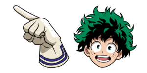 My Hero Academia Cursors Collection - MHA Anime - Sweezy Cursors