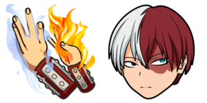 My Hero Academia Cursors Collection - MHA Anime - Sweezy Cursors