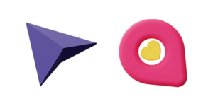 Navigation Arrow & Location 3D Cursor - Sweezy Custom Cursors