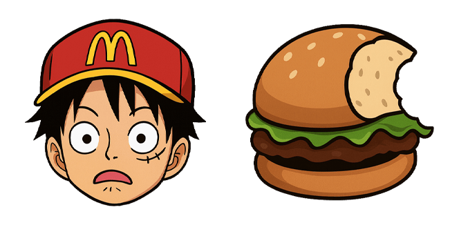 One Piece Luffy’s Grief Cursor - One Piece Cursors - Sweezy