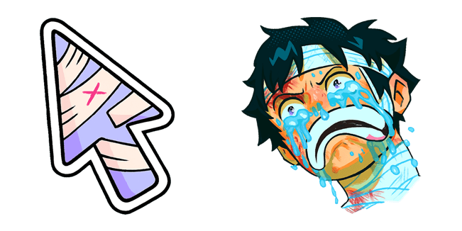One Piece Luffy’s Grief Cursor - One Piece Cursors - Sweezy