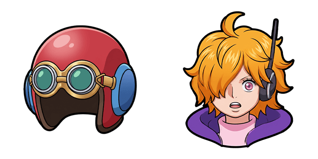 One Piece Vegapunk Lilith & Helmet Cursor - Sweezy Cursors