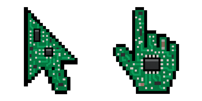 PCB Pixel Animated Cursor - Windows Cursors - Sweezy Cursors