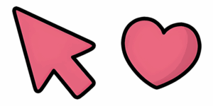 Pinky Pixel Cursor - Sweezy Custom Cursors