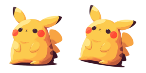 Pokemon Chubby Pikachu Cursor - Pokemon Cursors - Sweezy