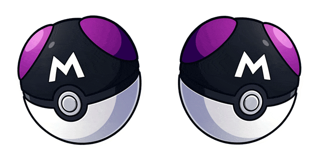 Pokemon Master Ball Animated Cursor - Sweezy Cursors