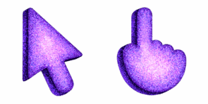 Purple Glitter Cursor - Windows Cursors - Sweezy Cursors