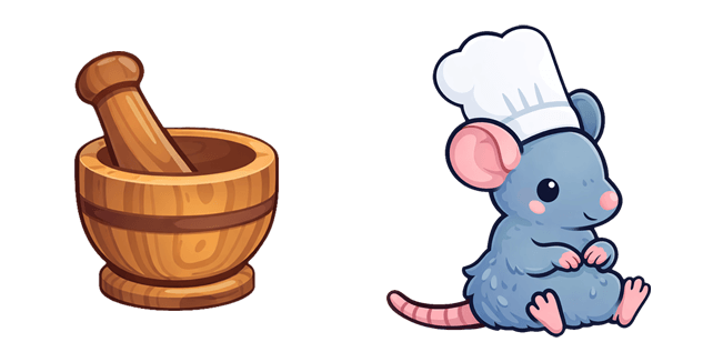 Ratatouille & Mortar Cursor - Sweezy Custom Cursors