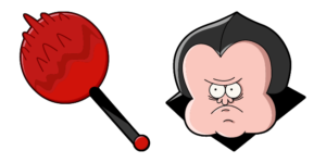 Regular Show Klorgbane the Destroyer & Red Rattle Cursor - Sweezy ...