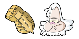 Regular Show Skips & Fist of Justice Cursor - Sweezy Custom Cursors