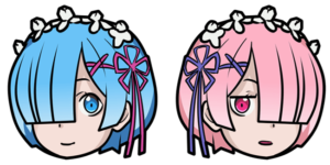 ReZero Rem & Ram Cursor - Sweezy Custom Cursors