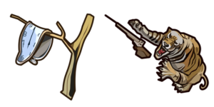 Salvador Dali Memory & Dream Cursor - Aesthetic Art Cursors - Sweezy