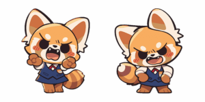 Sanrio Aggretsuko Angry Cursor - Sweezy Custom Cursors