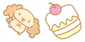 Sanrio Chiffon & Cake Cursor - Sanrio Cursors - Sweezy Cursors