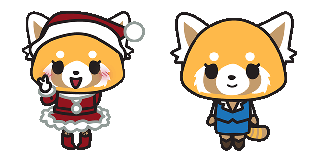 Sanrio Christmas Aggretsuko Animated Cursor - Sweezy Cursors