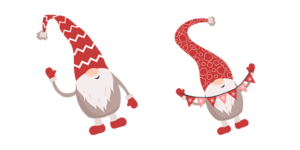 Scandinavian Christmas Elves Cursor - Sweezy Custom Cursors