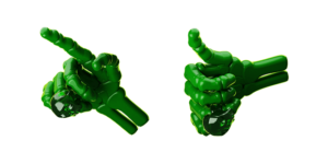 Scary Hand Point & Scary Like 3D Cursor - Sweezy Custom Cursors