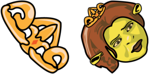 Shrek Princess Fiona & Crown Cursor - Sweezy Custom Cursors