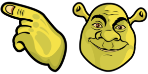 Shrek Cursor - Sweezy Custom Cursors