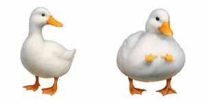 Shy Goose Cursor - Windows Cursors - Sweezy Custom Cursors