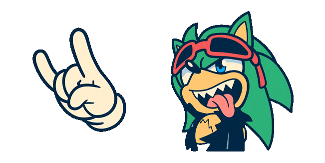 Sonic Scourge the Hedgehog Animated Cursor - Sweezy Cursors