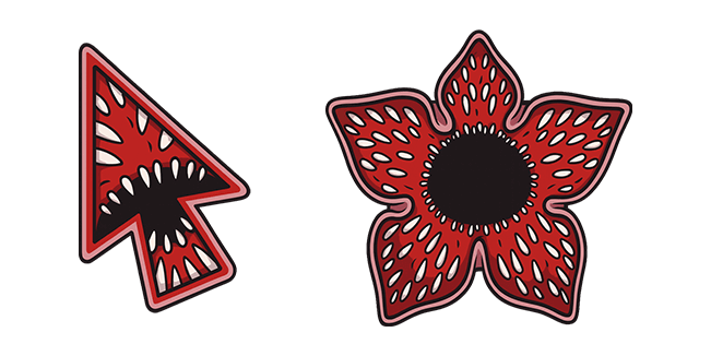 Stranger Things Demogorgon & Arrow Cursor - Sweezy Cursors