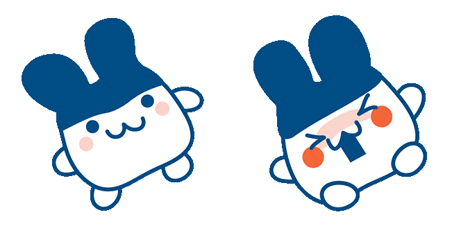 Tamagotchi Happy Mimitchi Animated Cursor - Sweezy Cursors