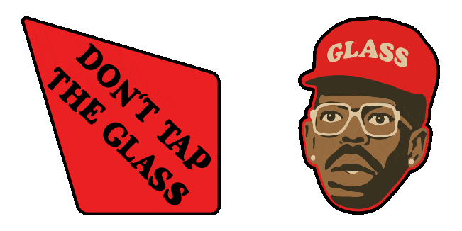 Notorious Big Glasses & NY Cap Animated Cursor - Sweezy