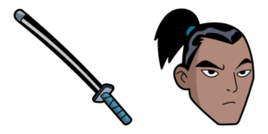 Teen Titans Brushogun Cursor - Cartoons Cursors - Sweezy Cursor