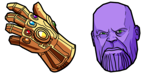 Thanos Infinity Gauntlet Cursor - Marvel Cursor - Sweezy Custom Cursors