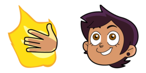 The Owl House Luz Noceda & Light Spell Cursor - Sweezy Cursors
