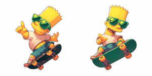 The Simpsons Cursors Collection - Sweezy Custom Cursors