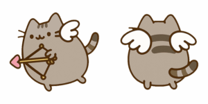 Valentines Day Pusheen Cupid Cursor - Sweezy Cursors
